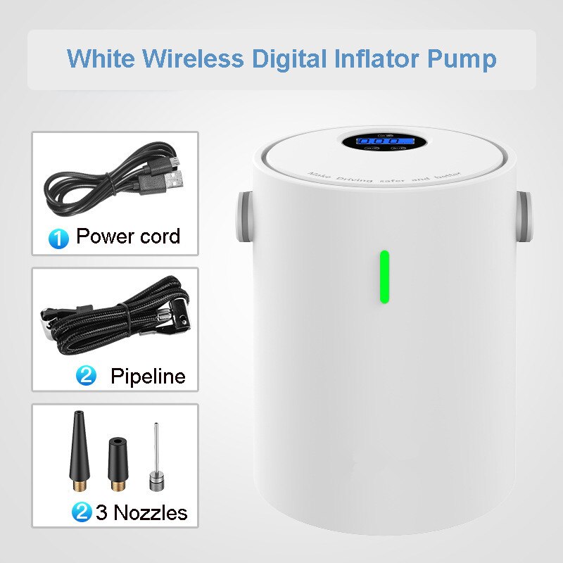 12V Portable Mini LED Intelligent Air Compressor D... – Grandado