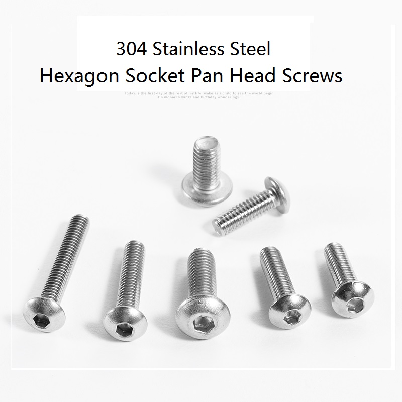 3mm 304 Stainless Steel Hexagon Socket Pan Head Sc... – Grandado