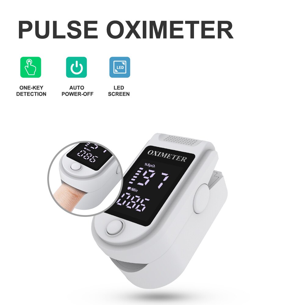 Household Digital Fingertip pulse Oximeter Blood O... – Grandado