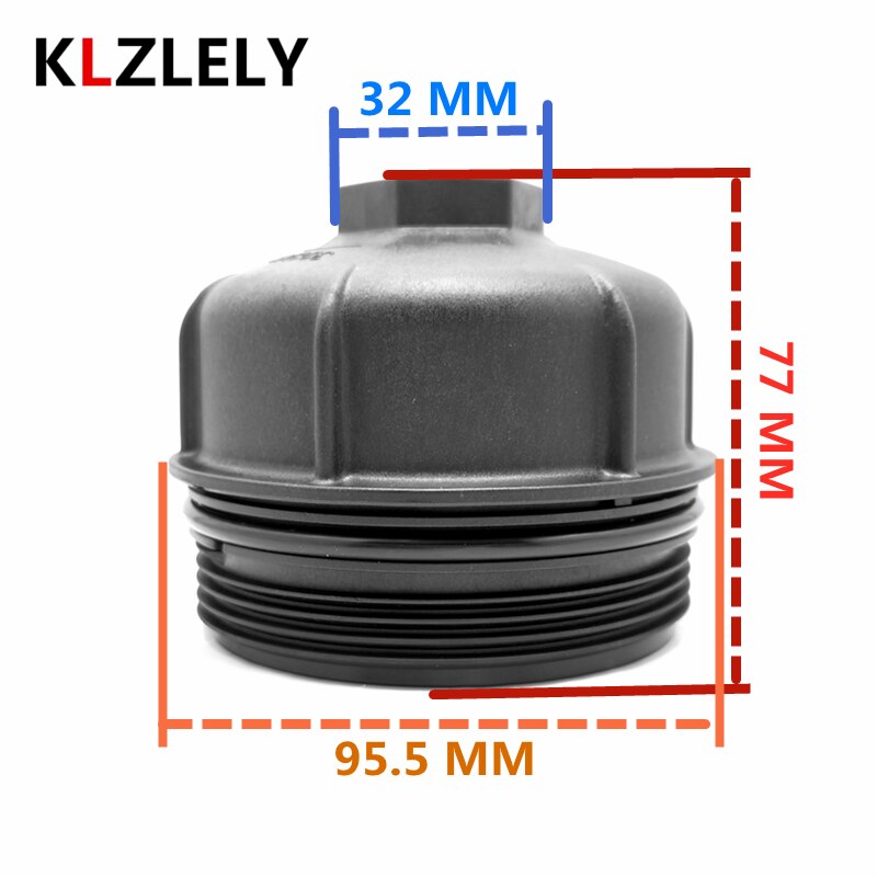 Couvercle de boîtier de filtre à huile, joint d'ét... – Grandado