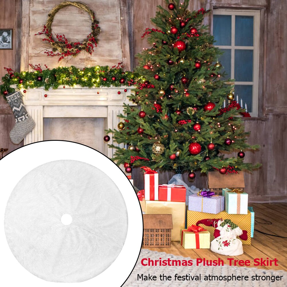 78/90/122cm Xmas Decorations Items Pure White Hair... – Grandado