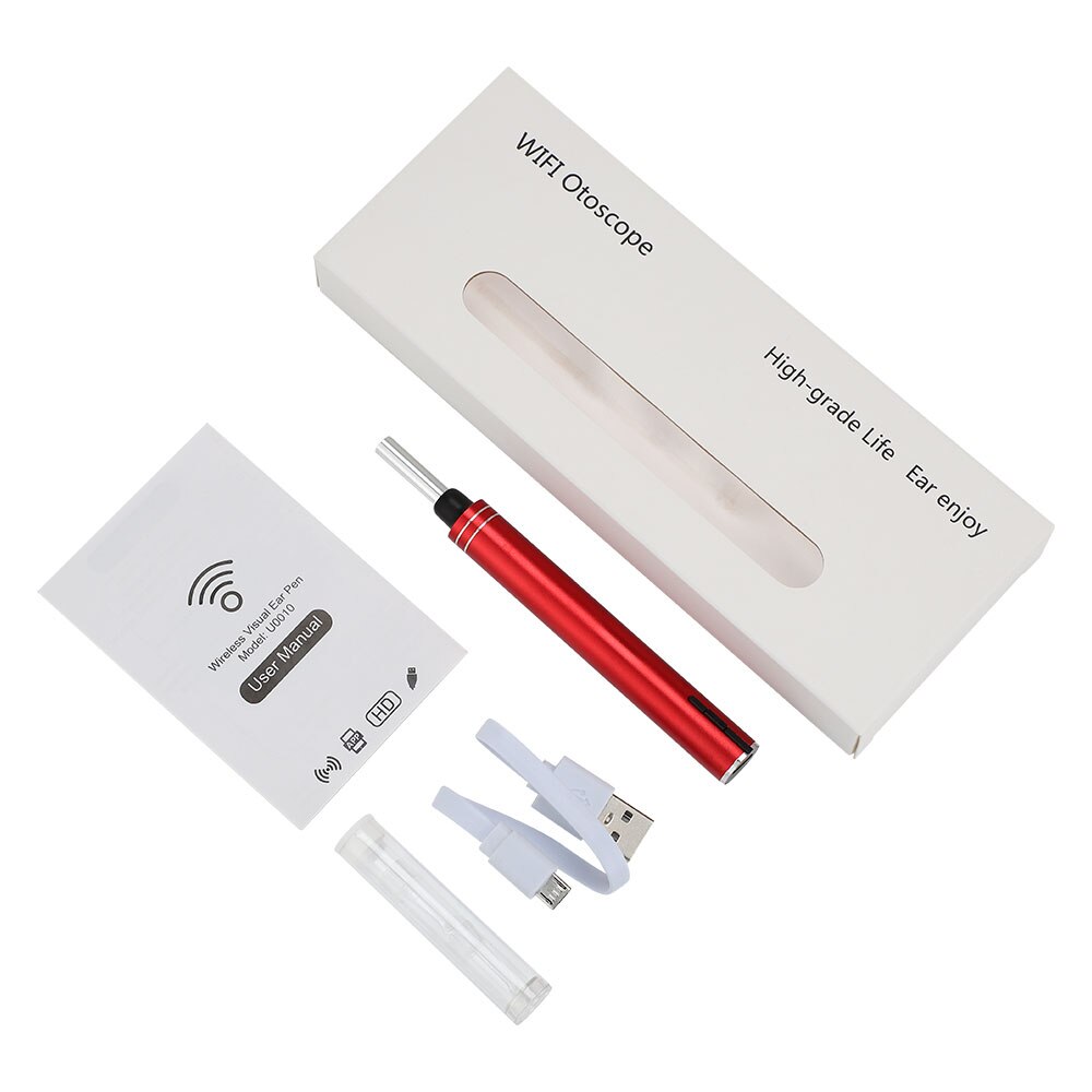 5.5Mm Ultra-Dunne Wifi Oor Otoscoop Led Camera Oor... – Grandado