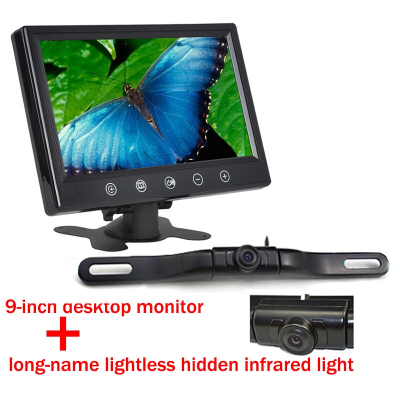 9 Inch Tft Scherm Auto Monitor Met Draadloze Lange... – Grandado