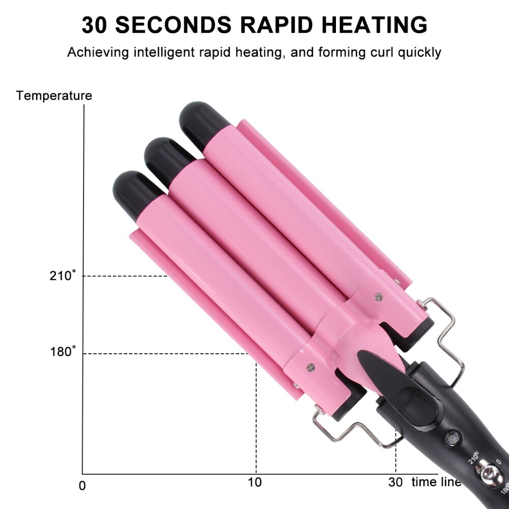 1PC Portable Wavy Perm Tool Electric Hair Curling ... – Grandado