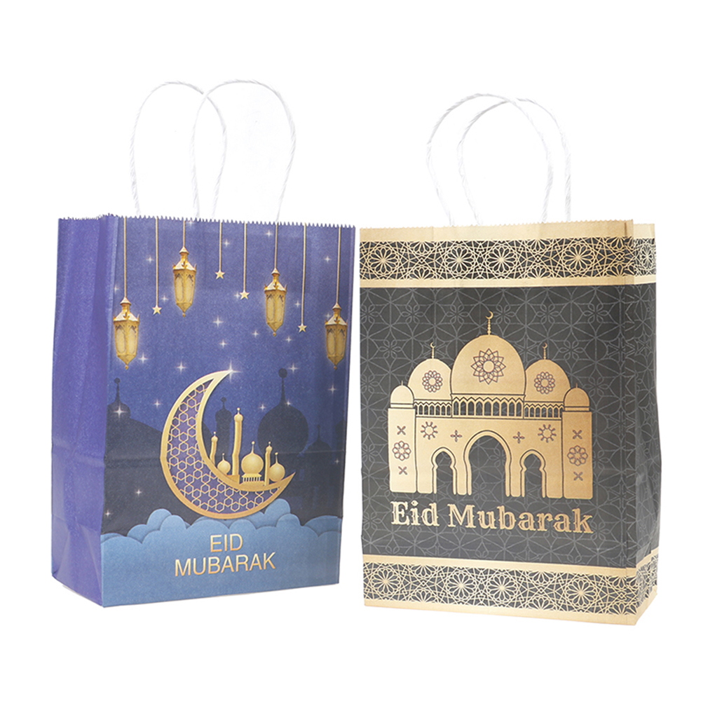 12Pcs Eid Mubarak Tote Bag Commemorate Ramadan Kra... – Grandado