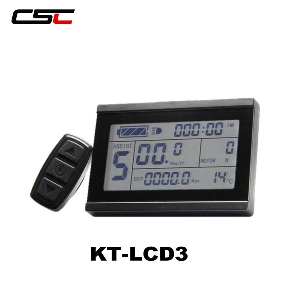 Electric Bike Display 36V 48V intelligent KT LCD3 ... – Grandado