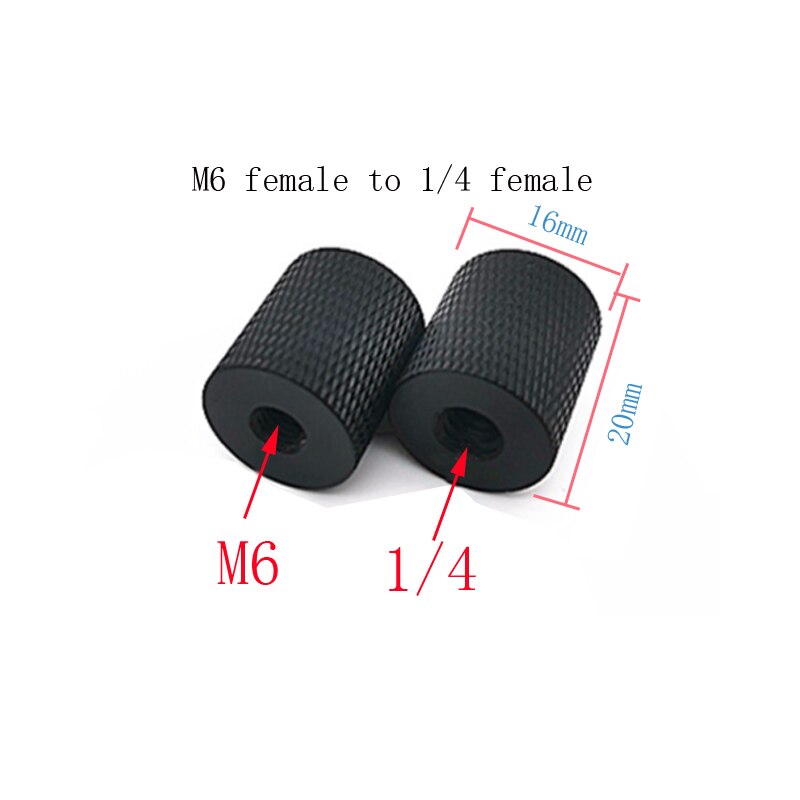 M4 M5 M6 M8 M10 to 1/4 Female to female Screw Moun... – Grandado