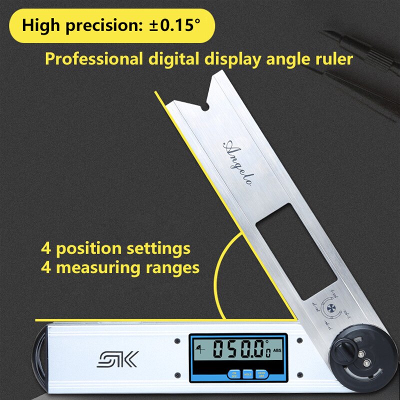 Multifunctional 25cm Digital Spirit Level High Pre... – Vicedeal