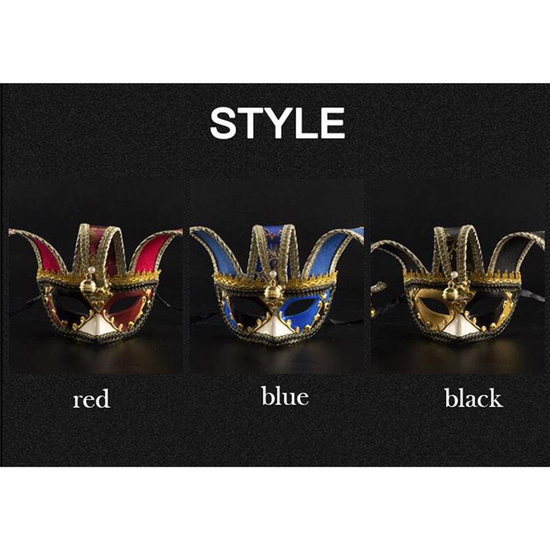 Mardi Gras Mask Masquerade Ball Mask For Women Men... – Grandado