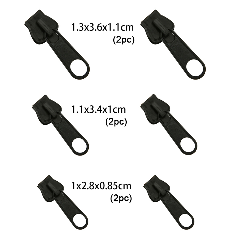 6PCS/Set Instant Zipper Universal Instant Fix Zipp... – Grandado