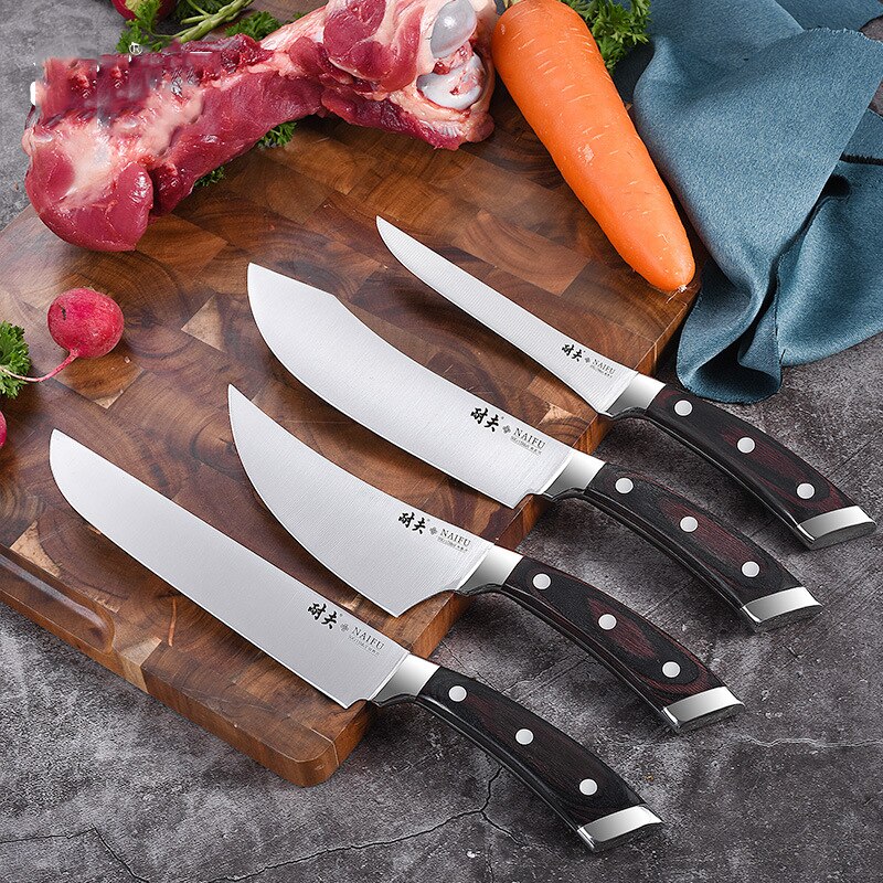 50Cr15Mov Stainless Steel Kitchen Knife Chef's... – Vicedeal