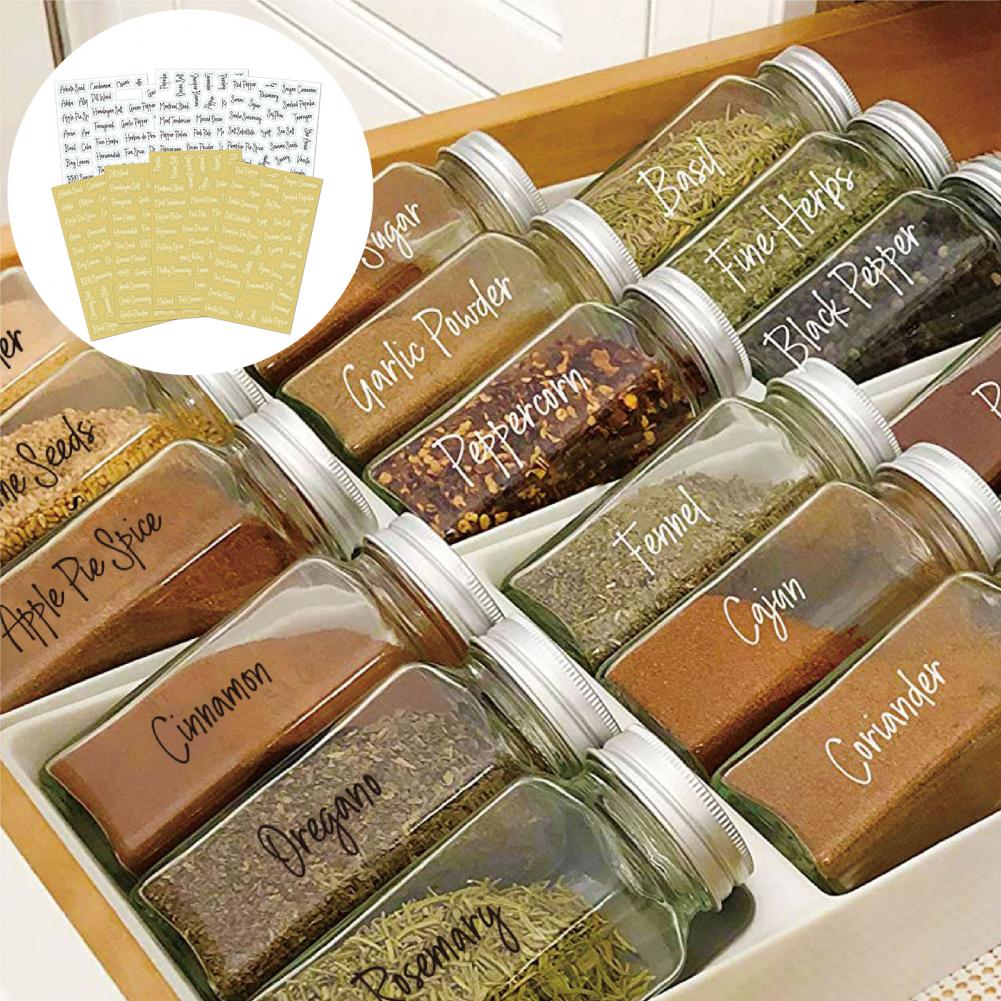 80% 274Pcs Jar Labels Irregular Shape Self-Adhesiv... – Vicedeal