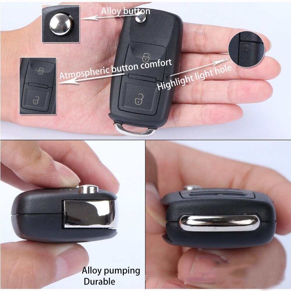 ABS Key Shell Replacement B5 2 Button 3 Buttons Fi... – Grandado