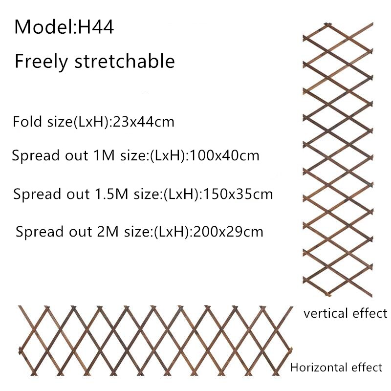 Foldable Wooden Garden Wall Fence Panel Plant Clim... – Grandado