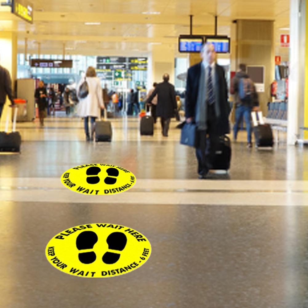 In-stock Keep Distance Stickers Floor Social Dista... – Grandado