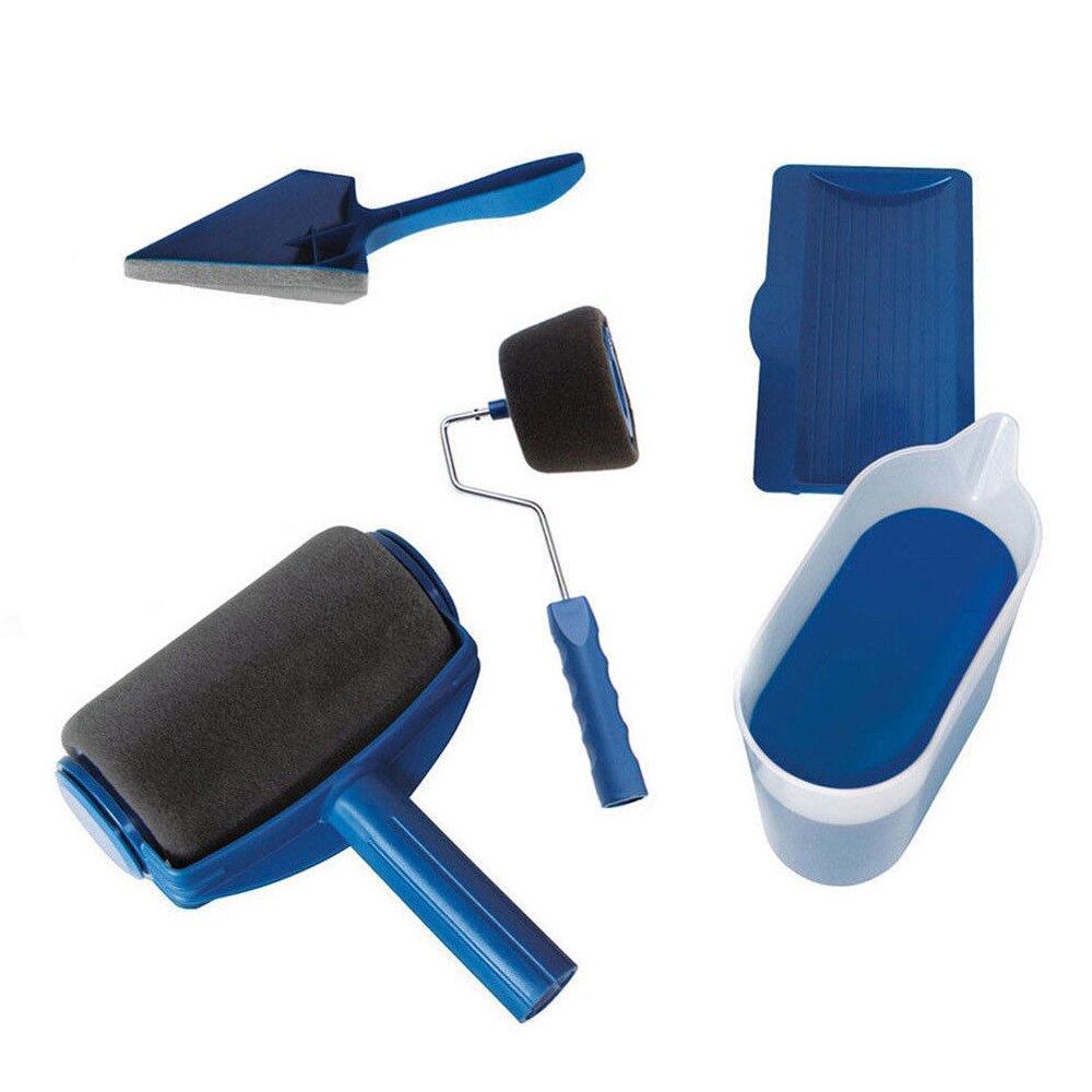 6 stuks Kwast Roller 5-In-1 Kwast Set Multifunctio... – Vicedeal