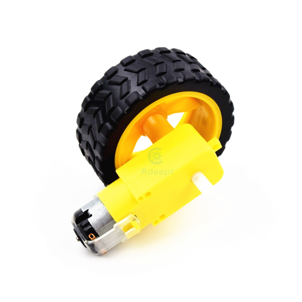 Adeept Smart Car Robot Plastic Tire Wheel with DC ... – Grandado