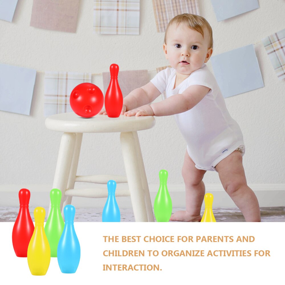 Bowling Pin and Set Colorful Sport Toys for Kids a... – Grandado