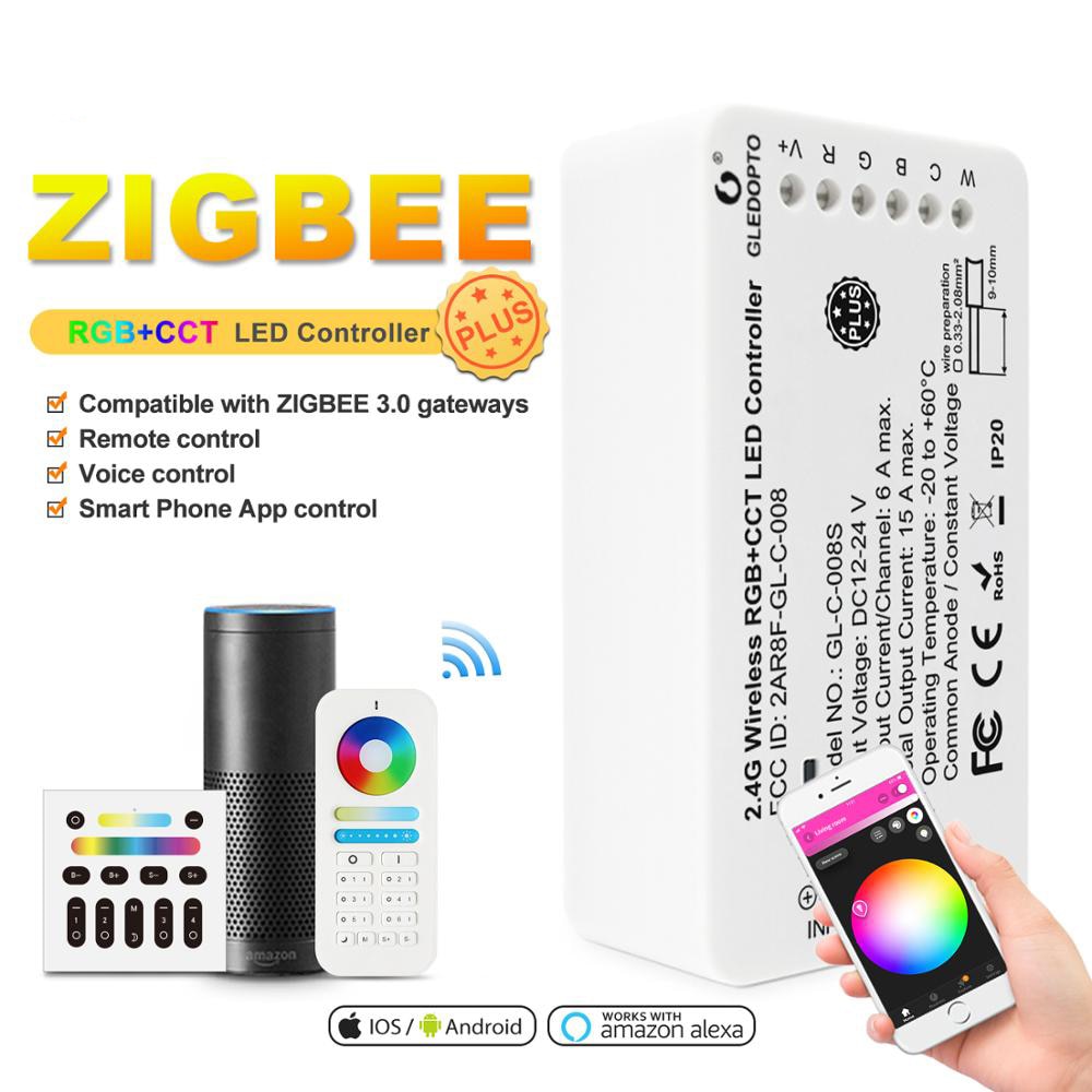 ZIGBEE RGBCCT Controller Plus, für LED Streifen, D... – Vicedeal