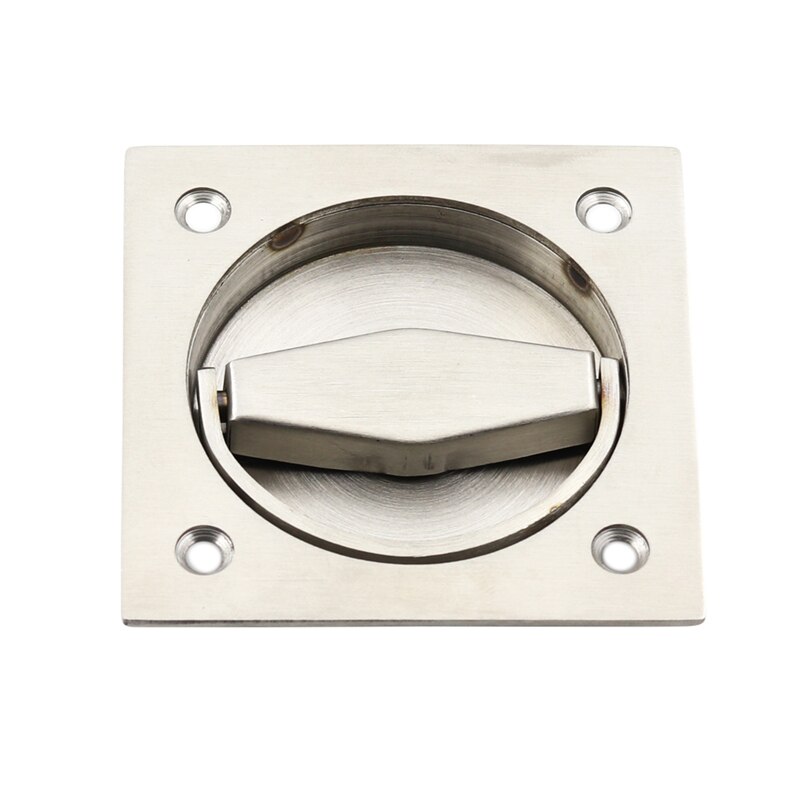 Solid Stainless Steel,Recessed Flush Ring Pull Han... – Grandado