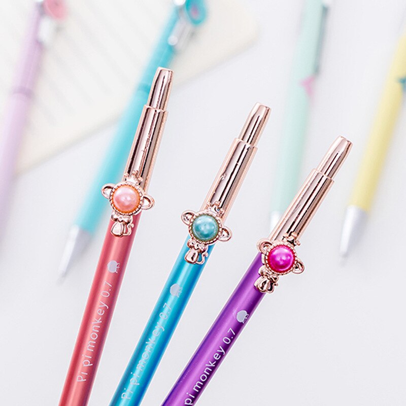 2 pcs/lot Candy Color Gemstone Mechanical Pencil C... – Grandado