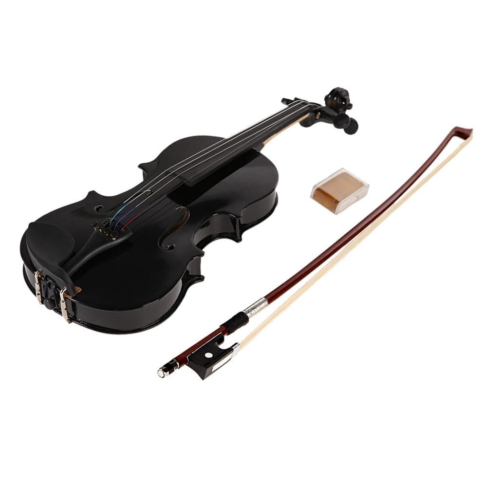 1/8 Size Gloss Natural Acoustic Violin Fiddle with... – Vicedeal