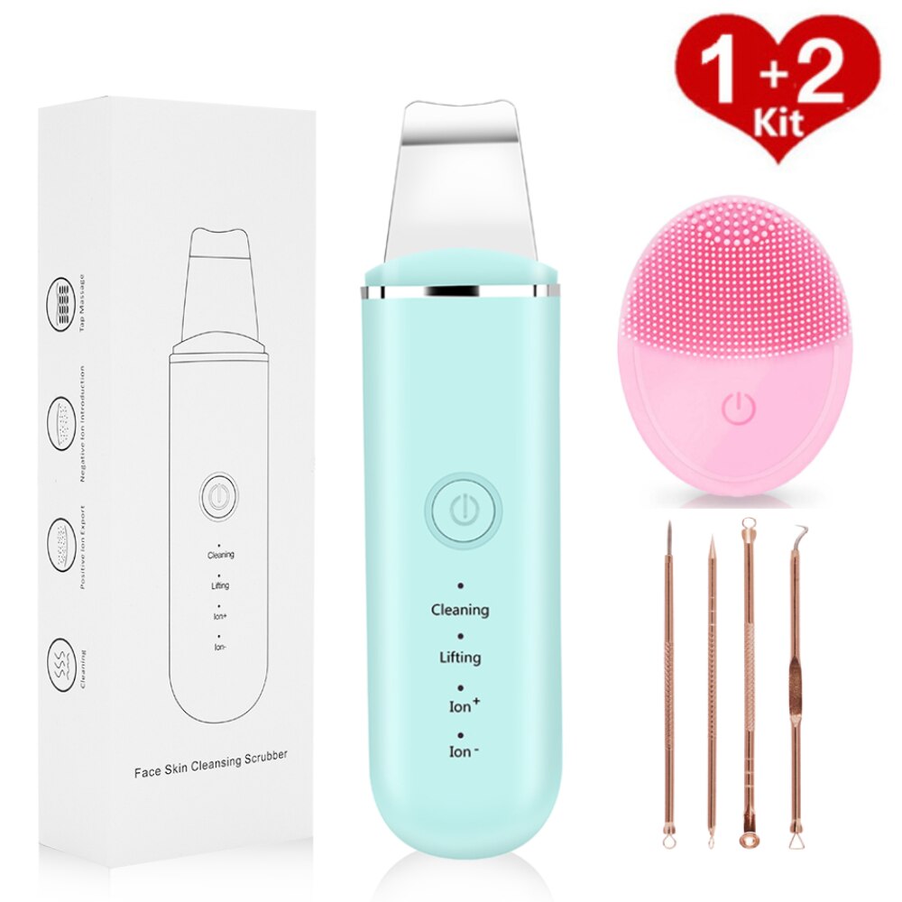 Ultrasonic Skin Scrubber Vibrating Face Blackhead ... – Grandado