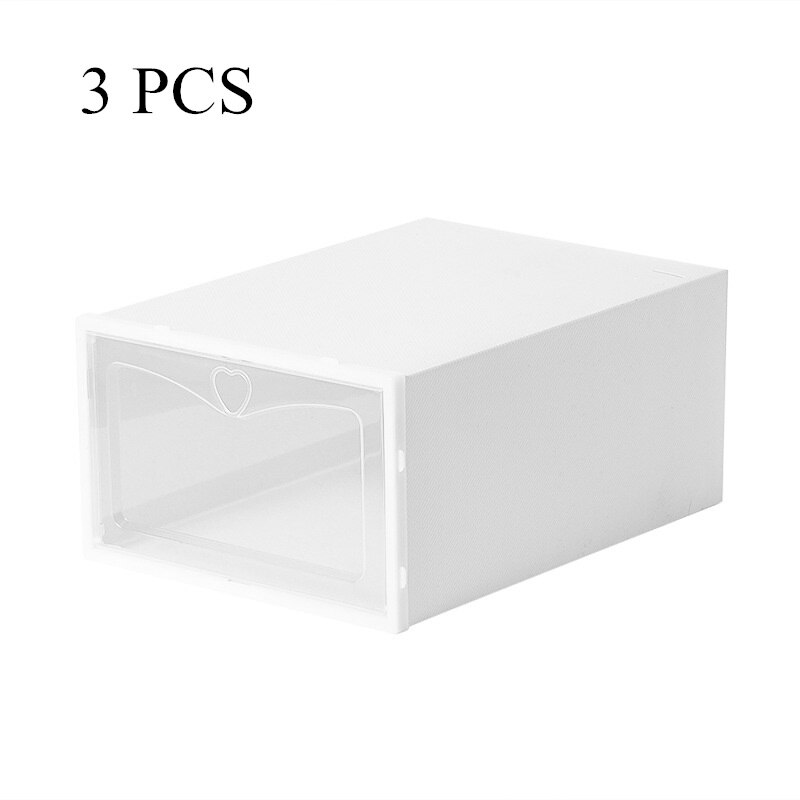 6pcs Shoe Box Set Multicolor Foldable Storage Plas... – Grandado