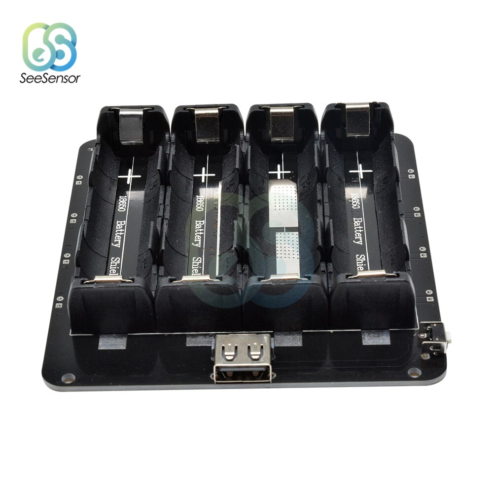 18650 Lithium Batterij Shield V9 Mobiele Power Ban Grandado 