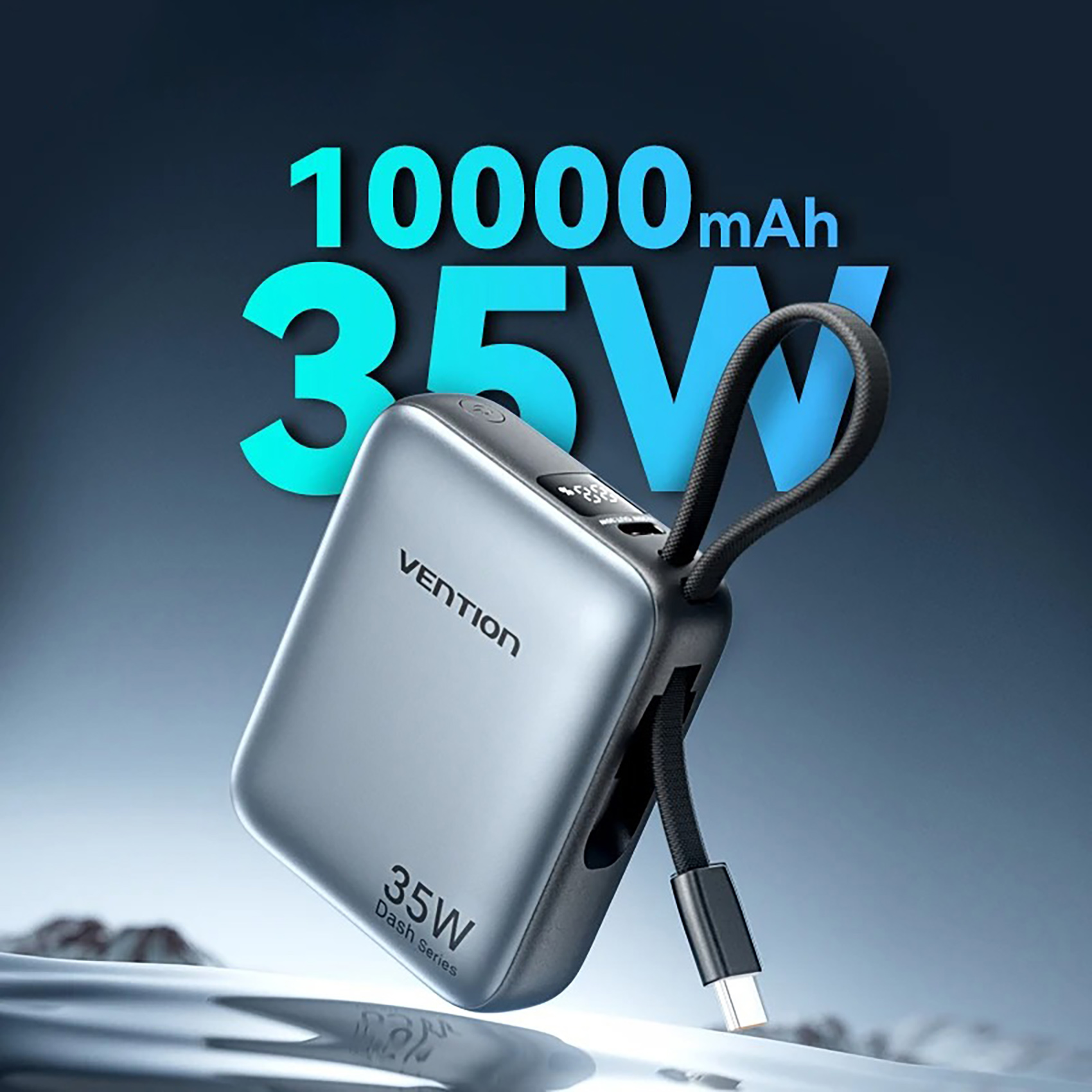 Vention Power Bank 10000mAh 35W PD Fast Charger wi... – Grandado