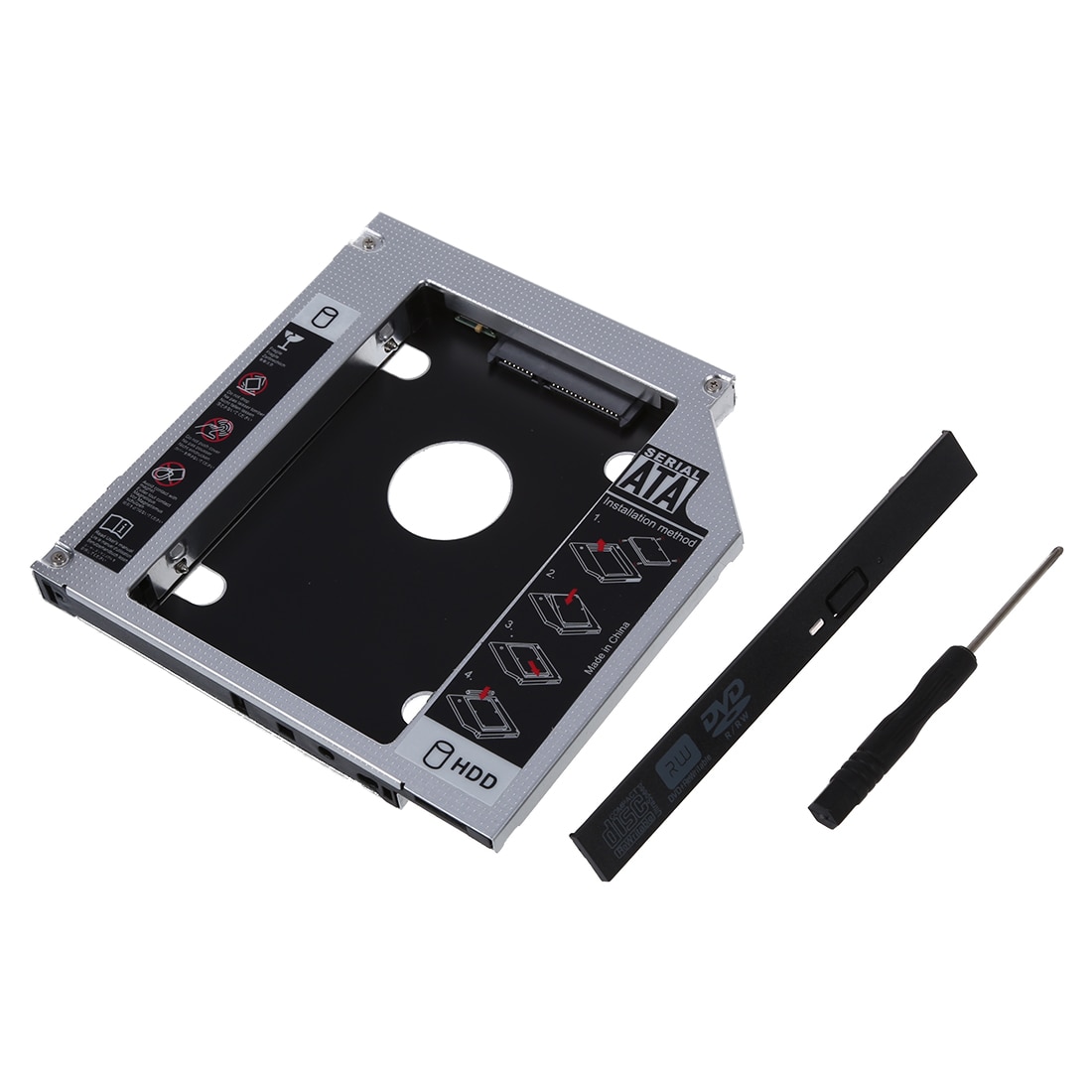 12.7mm 2.5" SATA HDD Hard Drive Bay Caddy for Leno... – Vicedeal