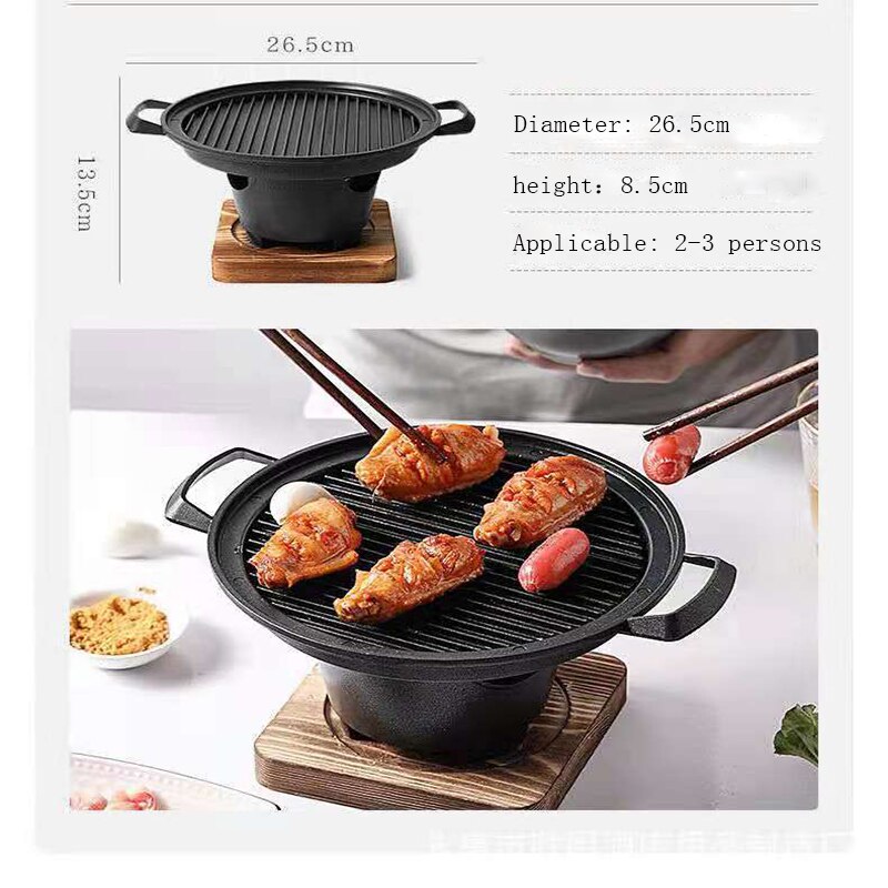 Mini BBQ Grill Japanese Alcohol Stove One Person C... – Grandado