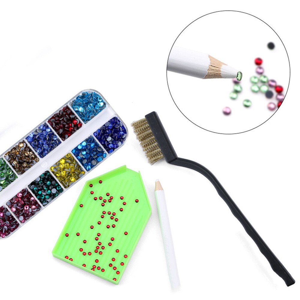 2000 Stks/set Boren Machine Strass Applicator Diy ... – Grandado