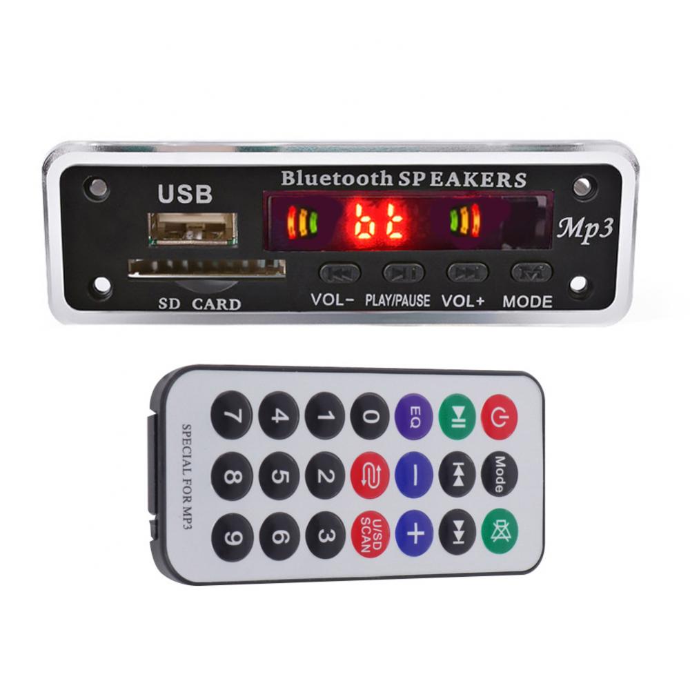MP3 Player Decoder Board Car Speaker FM Radio Secu... – Grandado