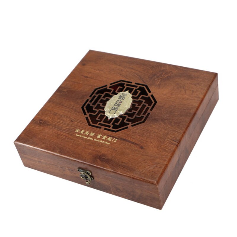 Tea Box Vintage MDF Material Boxes Puer Cake Stora... – Grandado