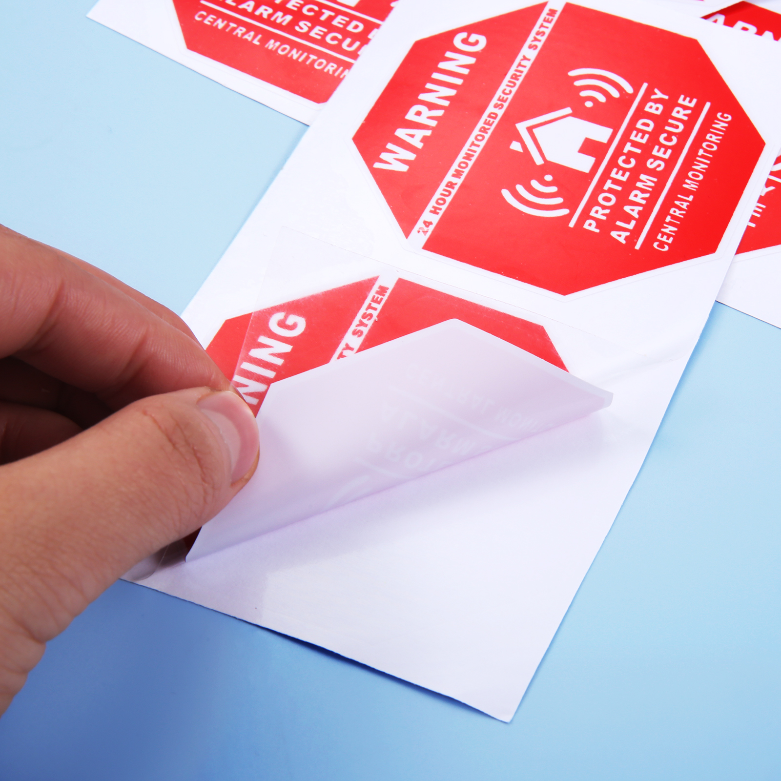 4pcs 2.87" x 2.87" Home House Alarm Security Stick... – Grandado