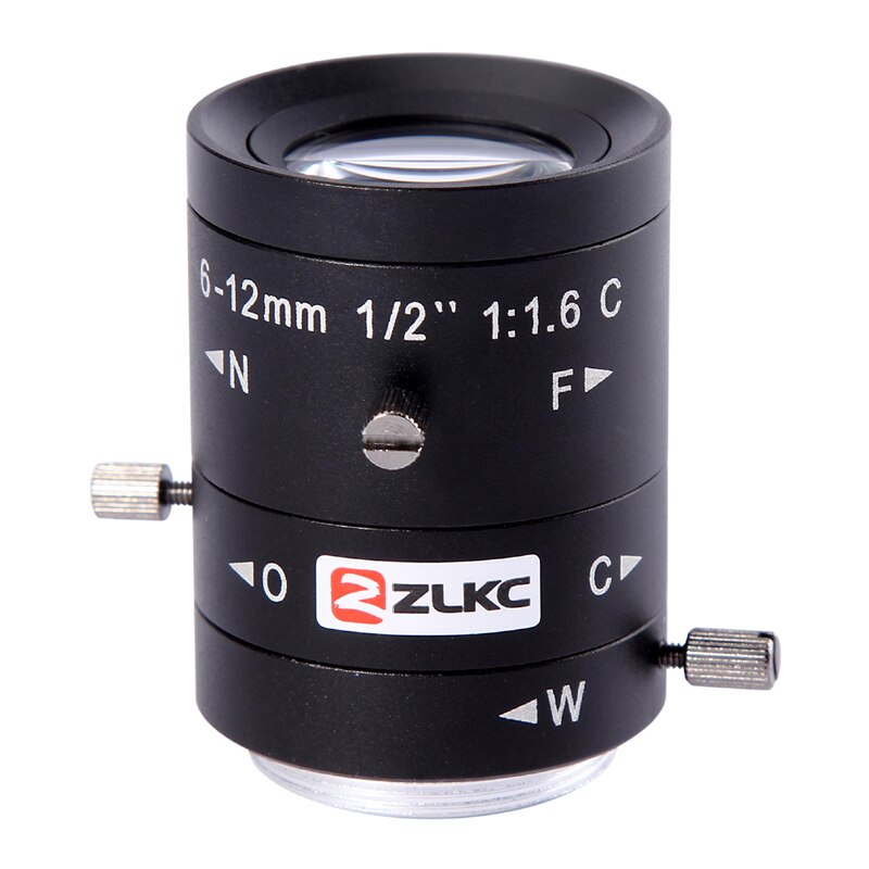 3 Megapixel FA c mount lens 6-12mm 1/2" Machi... – Grandado