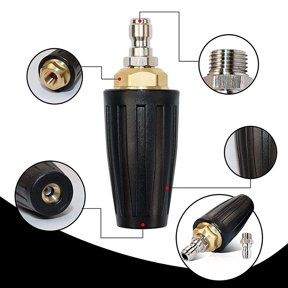 High-Pressure Rotating Nozzle Ceramic Core Lotus N... – Grandado