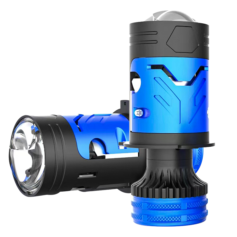 140w 6000k h4 bi mini led-projektorlins billampa s... – Vicedeal