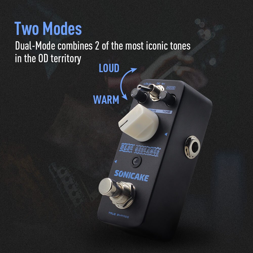Sonicake True bypass Overdrive Effects Pedal Dual-... – Grandado