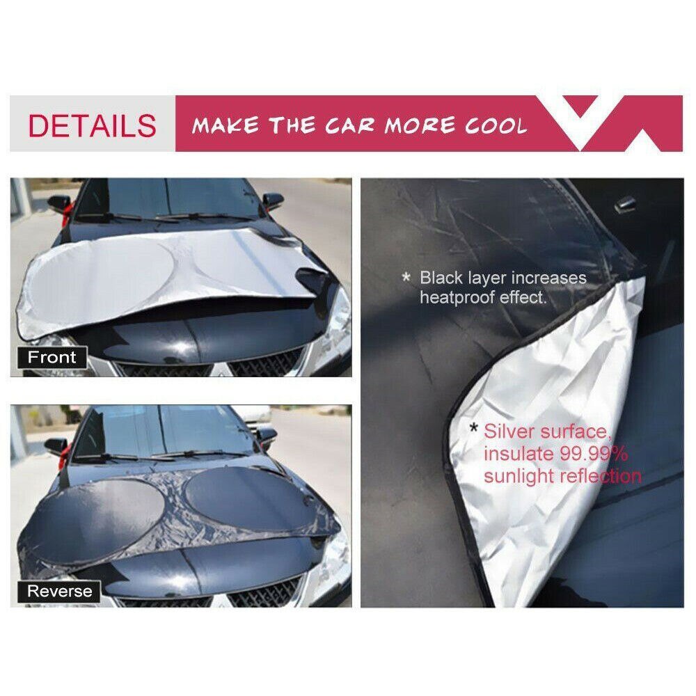 Rear Foldable Protection Cover Window Sunshade Pri... – Vicedeal