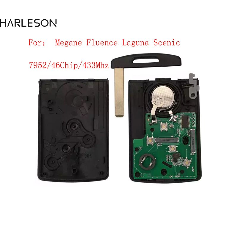 Keyless Smart Remote Key Card Voor Renault Megane ... – Grandado