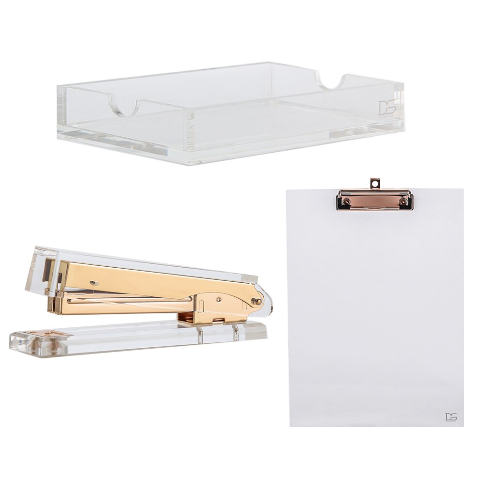 3pcs/setClear Memo Pad Note Holder+ Clear Acrylic ... – Vicedeal