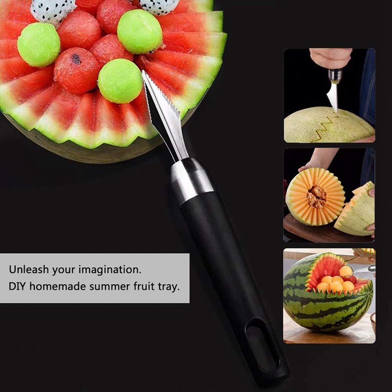 Melon Spoon Set,Melon Ball Spoon,Stainless Steel A... – Grandado