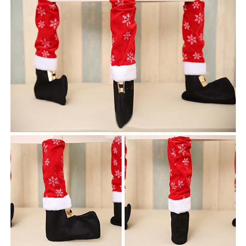 Christmas Restaurant Table Chair Leg Feet Socks Sl... – Vicedeal