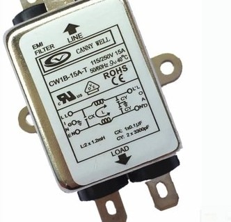 Power EMI filter CW1B 15A T AC 220V single phase p... – Vicedeal