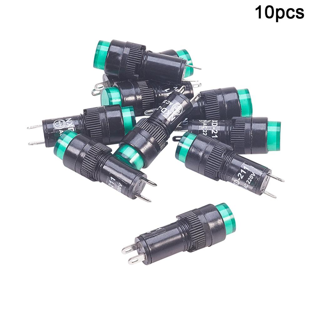 Othmro 9/14PCS NXD-211 35mm LED Plastic Indicator ... – Grandado