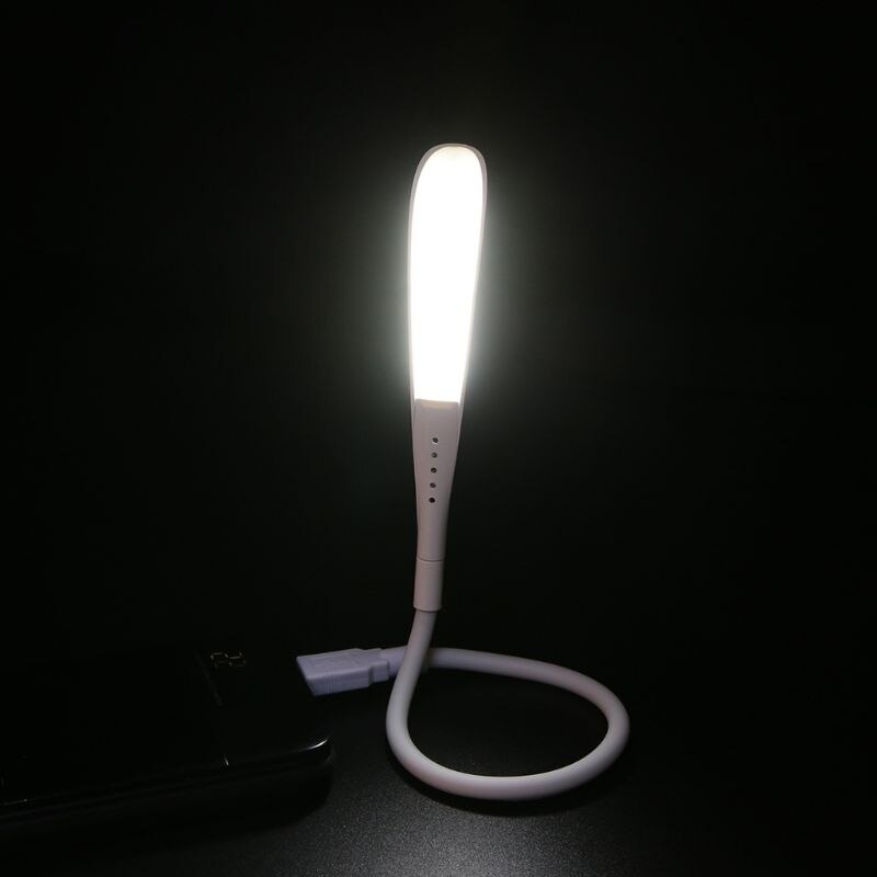 Mini lâmpada usb portátil flexível, led em linha, ... – Grandado