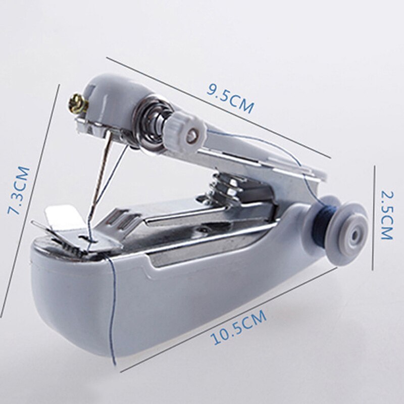 Sewing Machines Mini Hand-Held Clothes Fabrics Por... – Grandado