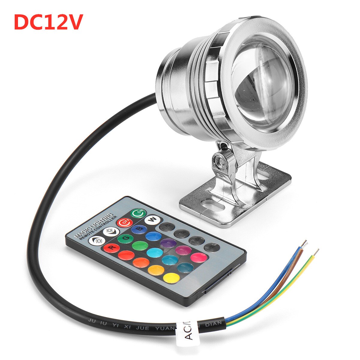 LED Fountain Light 20W RGB Underwater Lights Remot... – Grandado